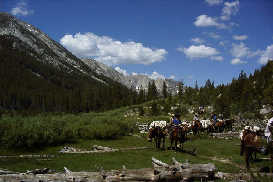 High Sierra Pack Trips; Horseback Riding; Mule Packing; John Muir Trail ...